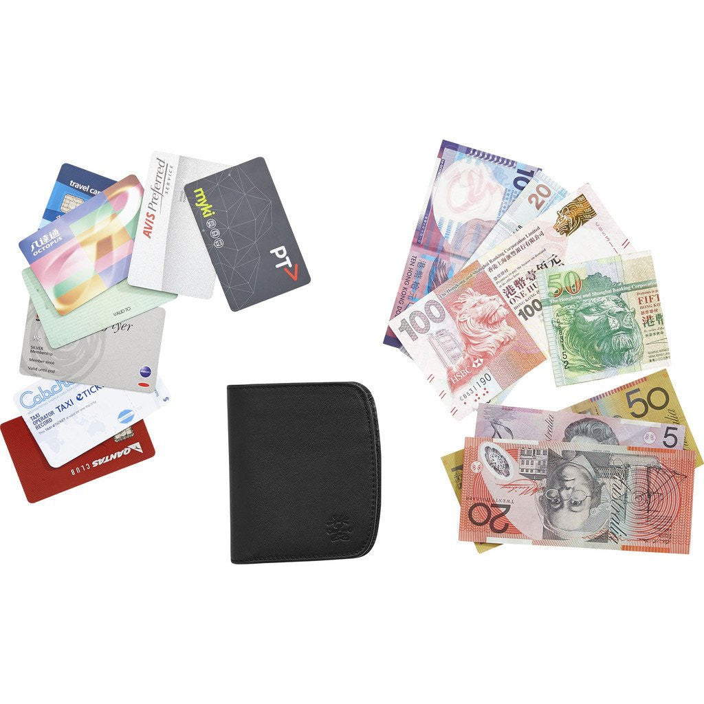 Crumpler Golden Fleece Leather Billfold Wallet Black – Sportique