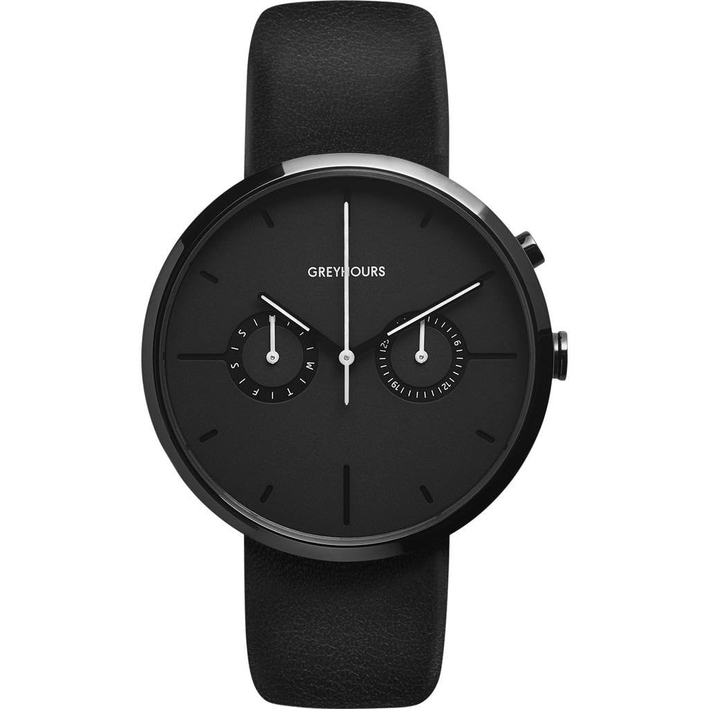 Greyhours Vision Shine Watch Carbon Black VISION DARK – Sportique