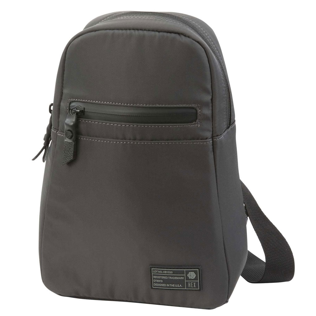 Hex Citadel Reflective Shoulder Bag | Grey – Sportique