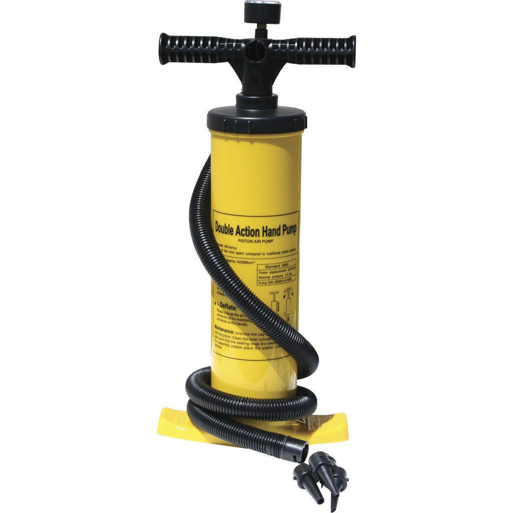 Advanced Elements Double Action Pump w/Gauge Yellow/Black – Sportique