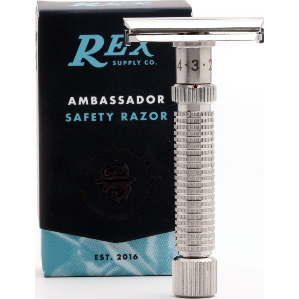 Rex Supply Co. Men's Ambassador Adjustable Safety Razor – Sportique