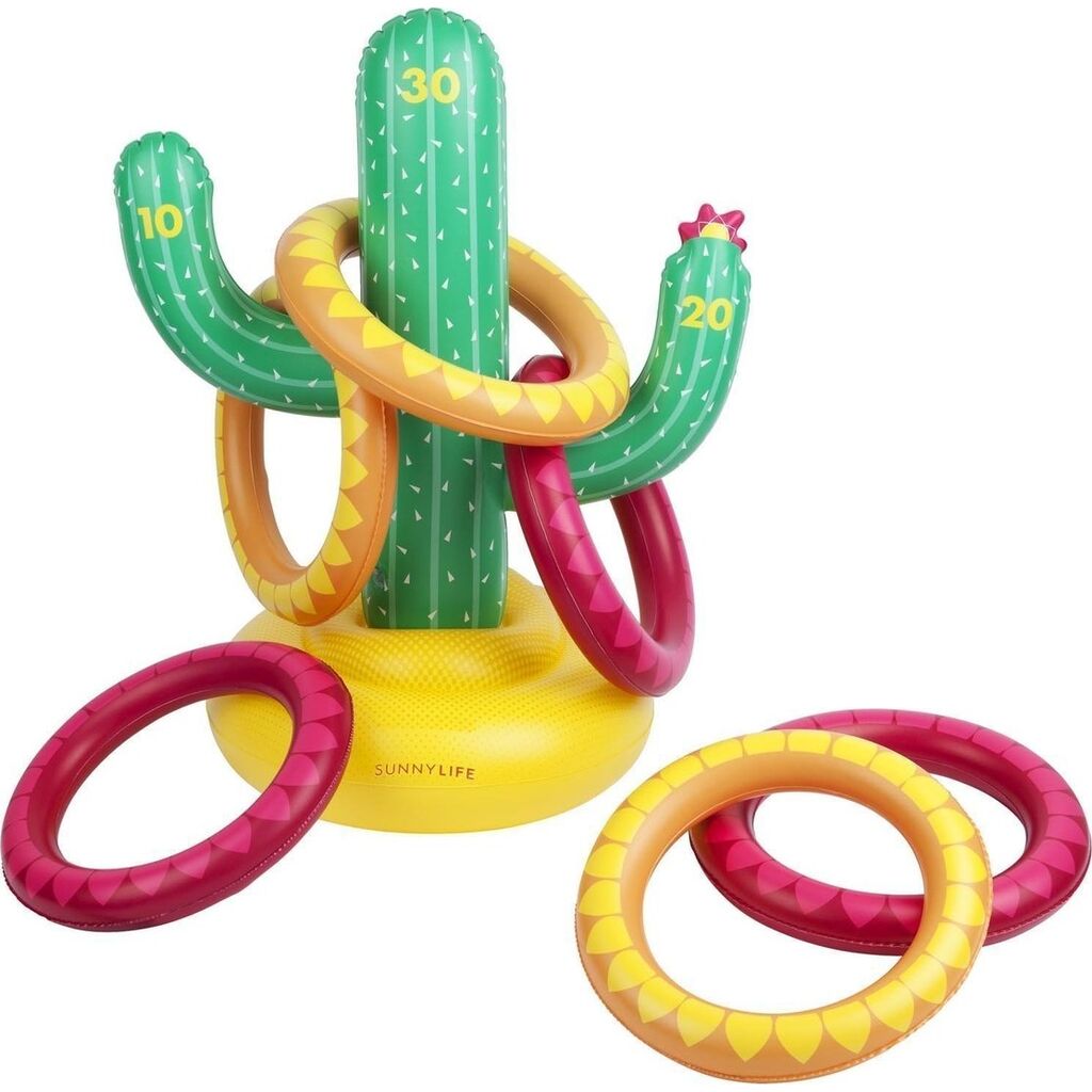 Sunnylife Inflatable Ring Toss Game | Cactus – Sportique