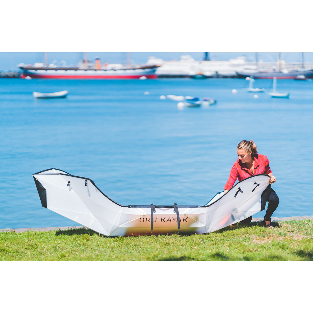 Oru Kayak Inlet Folding Kayak 10' | Orange/White – Sportique