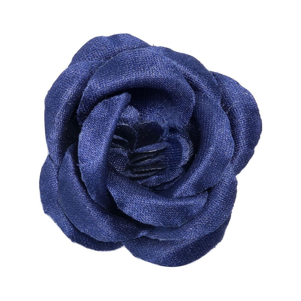 Hook & Albert Colosseum Large Buttercup Lapel Flower Blue – Sportique