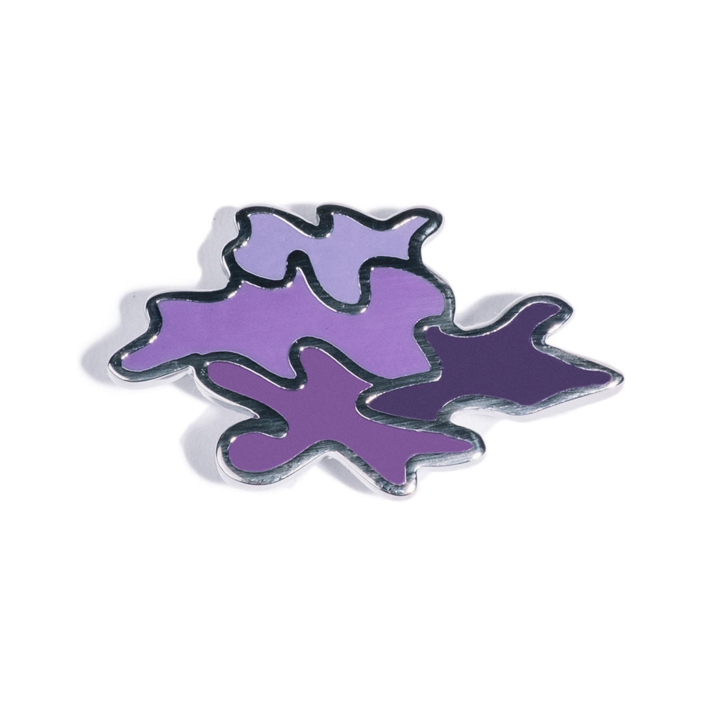 Hook & Albert Camo Lapel Pin Purple – Sportique
