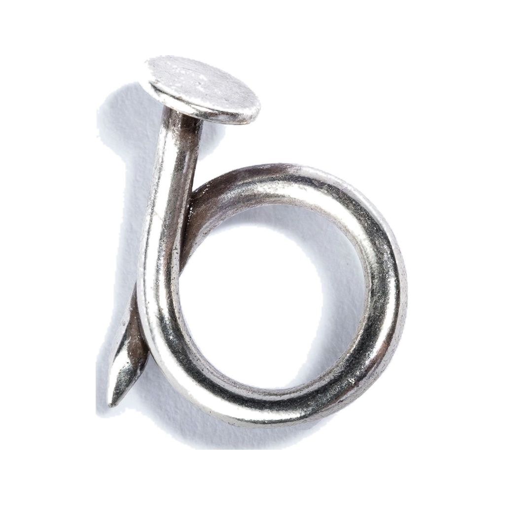 Hook & Albert Nail Lapel Pin Silver – Sportique