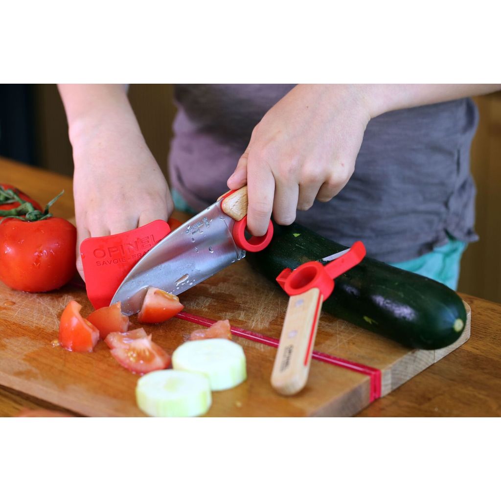 Opinel Le Petite Kid's Chef 3-Piece Set | Red – Sportique