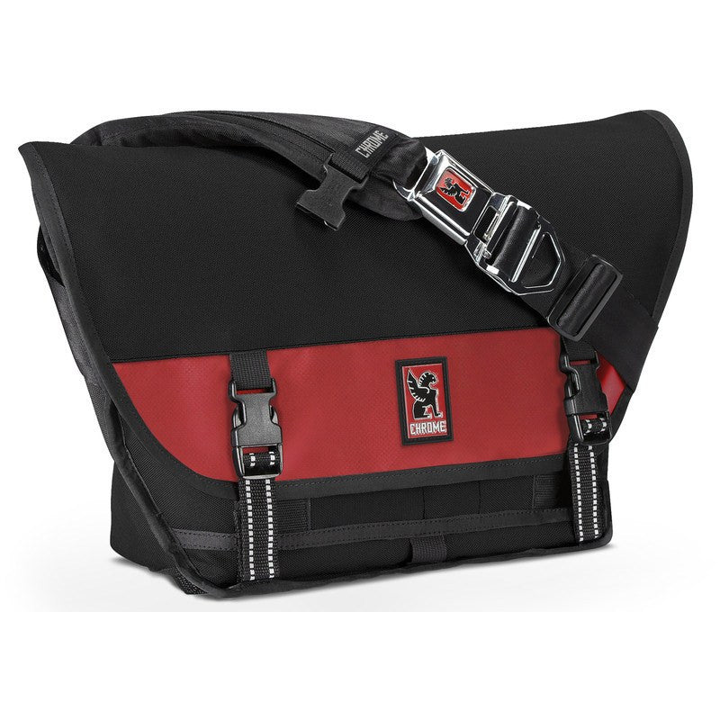 Chrome Mini Metro Messenger Bag Black/Red – Sportique