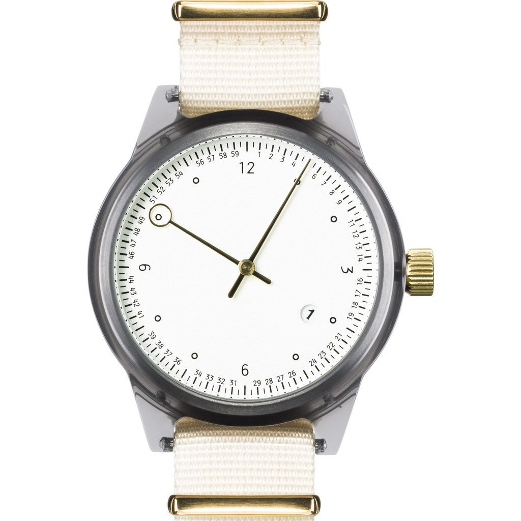 squarestreet Minuteman Two Hand Watch Grey SQ03 B-16 – Sportique