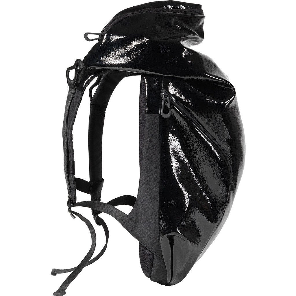 Cote&Ciel Nile Shine Laquered Polymer Backpack Liquid Black 28466 ...