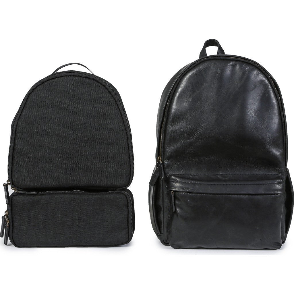 ONA Clifton Camera Backpack Black Leather ONA 046LBL – Sportique