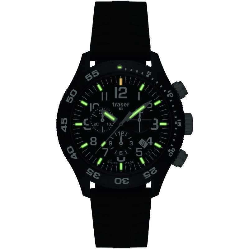 traser H3 Officer Chronograph Pro Silicone 102370 – Sportique