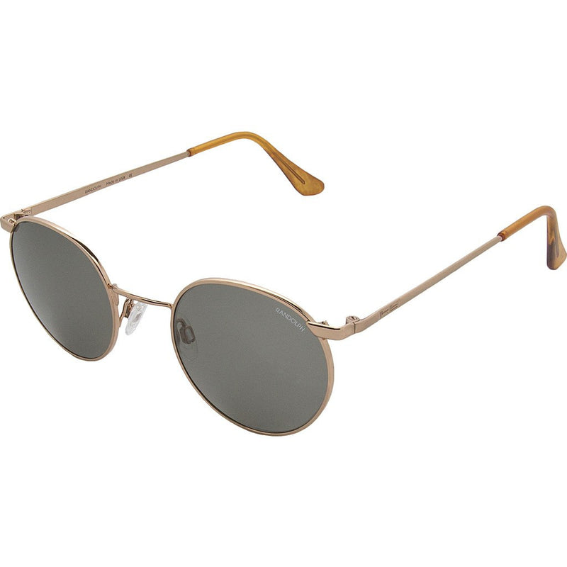 Randolph Engineering P-3 Rose Gold Sunglasses Gray Glass P3P5411 ...
