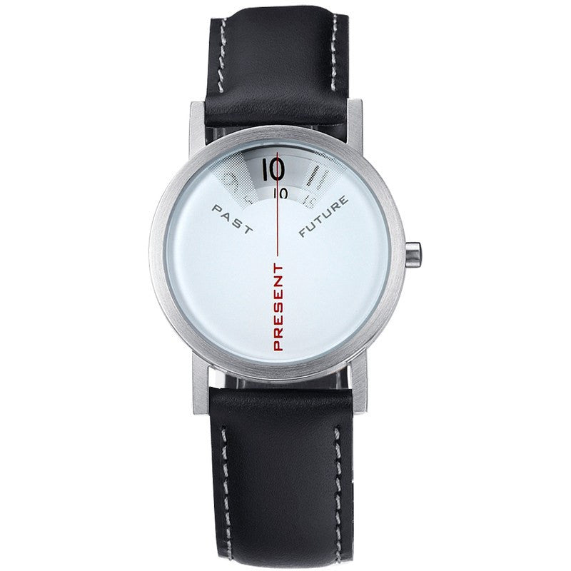 Projects Watches Past, Present & Future Watch White Leather 7214 L ...