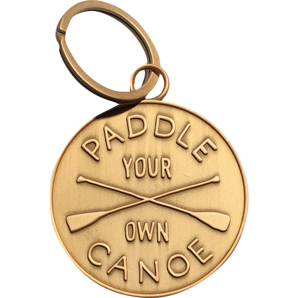 Izola Paddle Your Own Canoe Key Chain Gold – Sportique