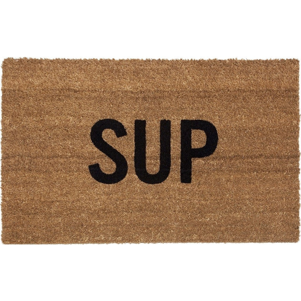 Reed Wilson Design "Sup" Doormat Flocked Lettering DRMT106 – Sportique