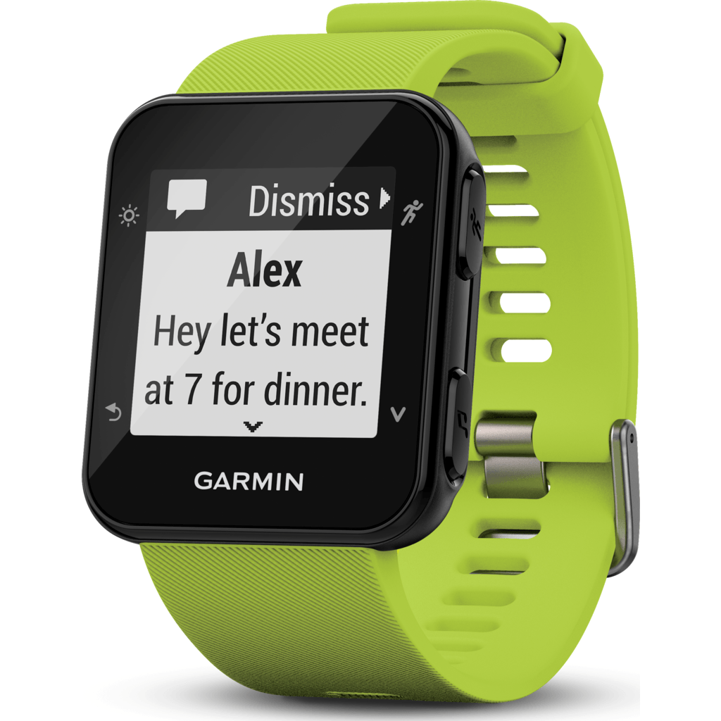 Garmin Forerunner 35 GPS HR Running Watch Limelight 010-01689-01 ...