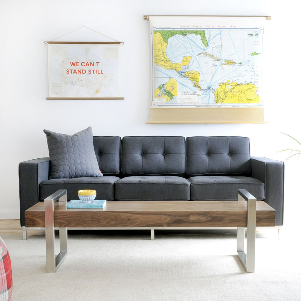 Gus* Modern Return Bench Walnut – Sportique