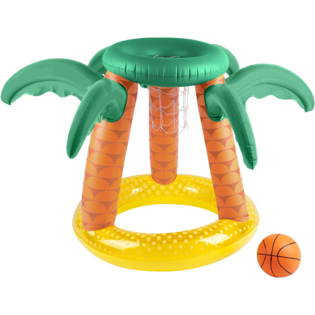 Sunnylife Inflatable Basketball Set | Tropical Island – Sportique