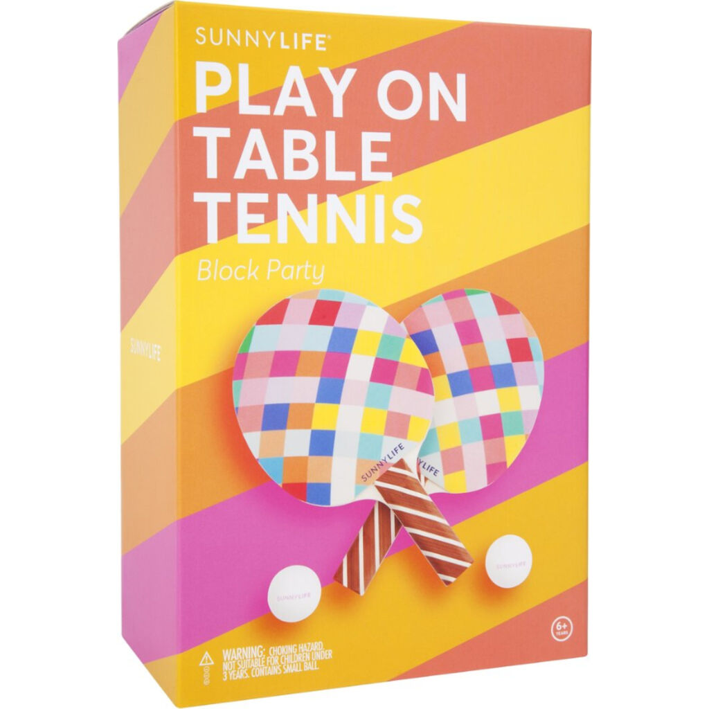 Sunnylife Play On Table Tennis | Block Party – Sportique