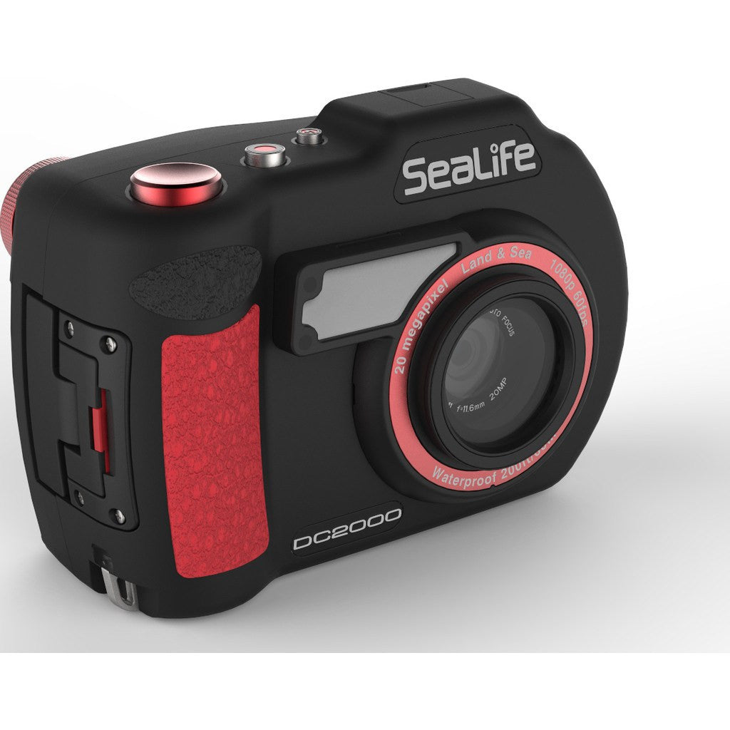 SeaLife DC2000 20mp Underwater Camera Black/Red SL740 – Sportique