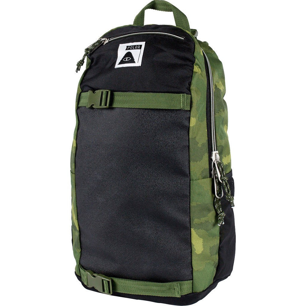 Poler Transport Pack Backpack Green Furry Camo – Sportique
