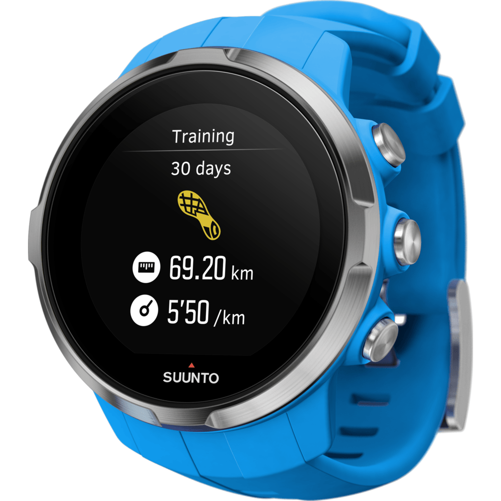 Suunto Spartan Sport Multisport GPS Watch HR Bundle Blue SS022652000 ...