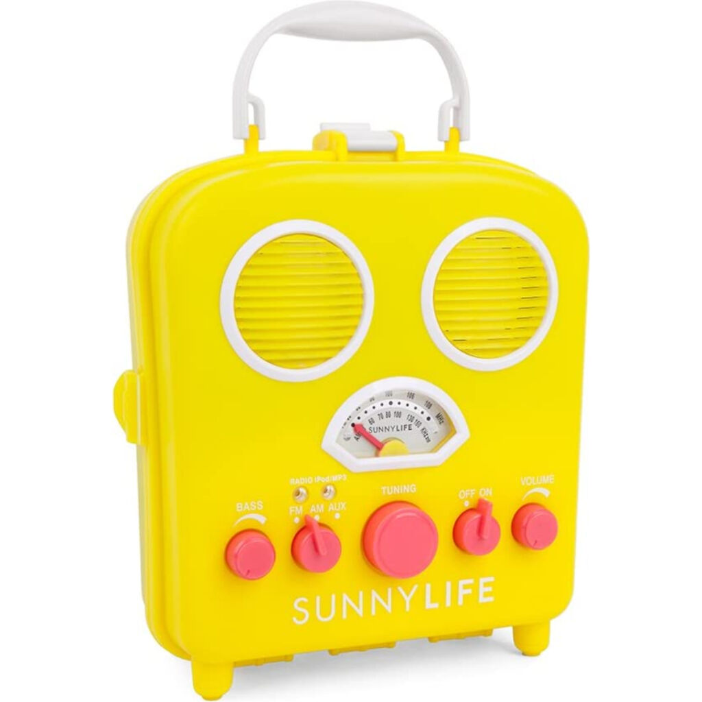 Sunnylife Beach Sounds Radio | Blazing Yellow – Sportique