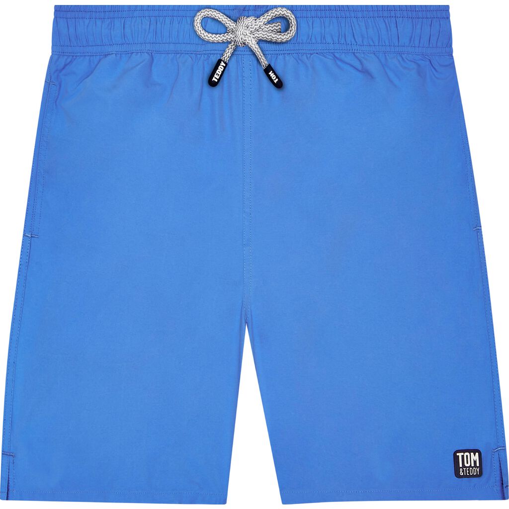 Tom & Teddy Men's Solid Swim Trunk | Electric Blue – Sportique