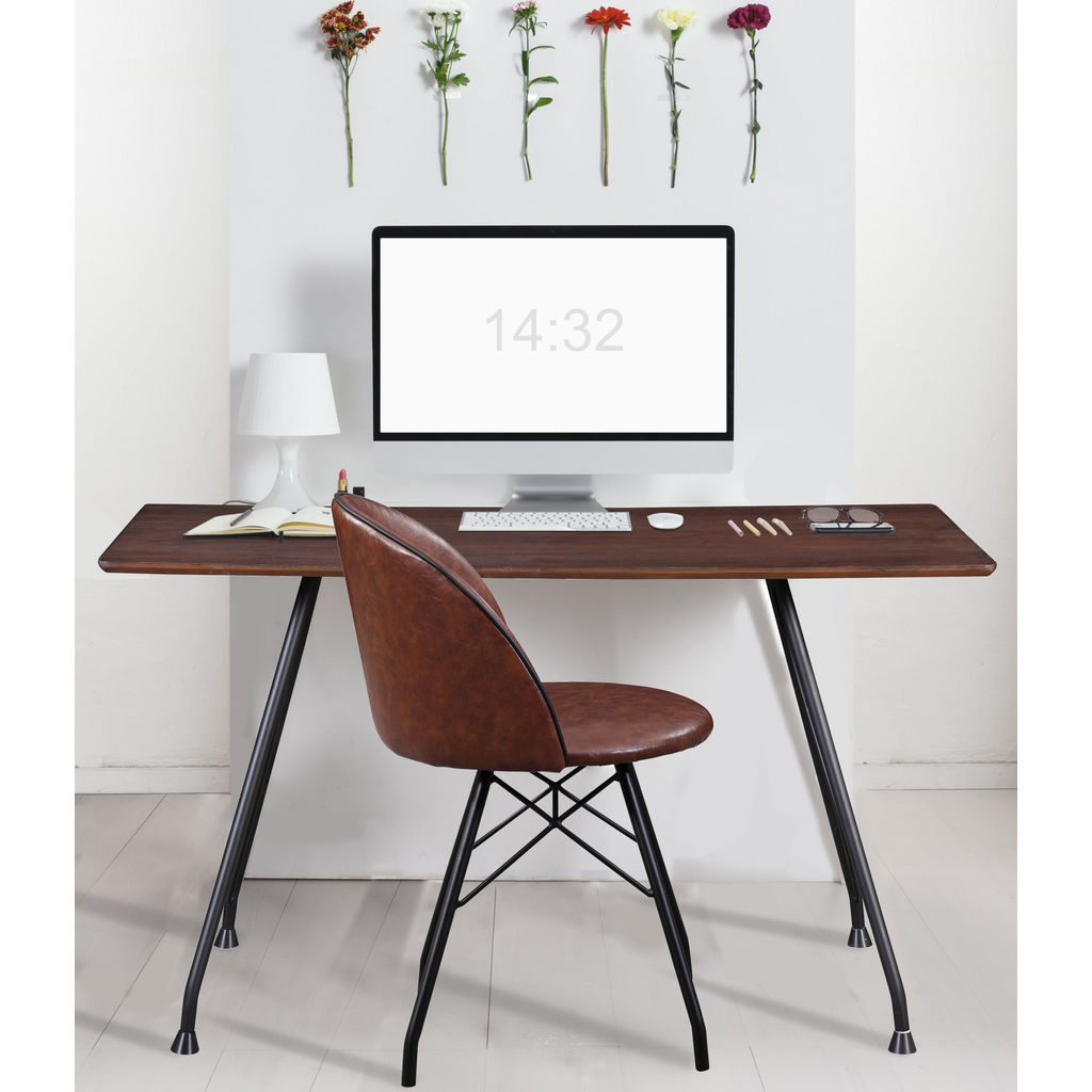 TOV Furniture Dorian Desk | Dark Brown/Black – Sportique