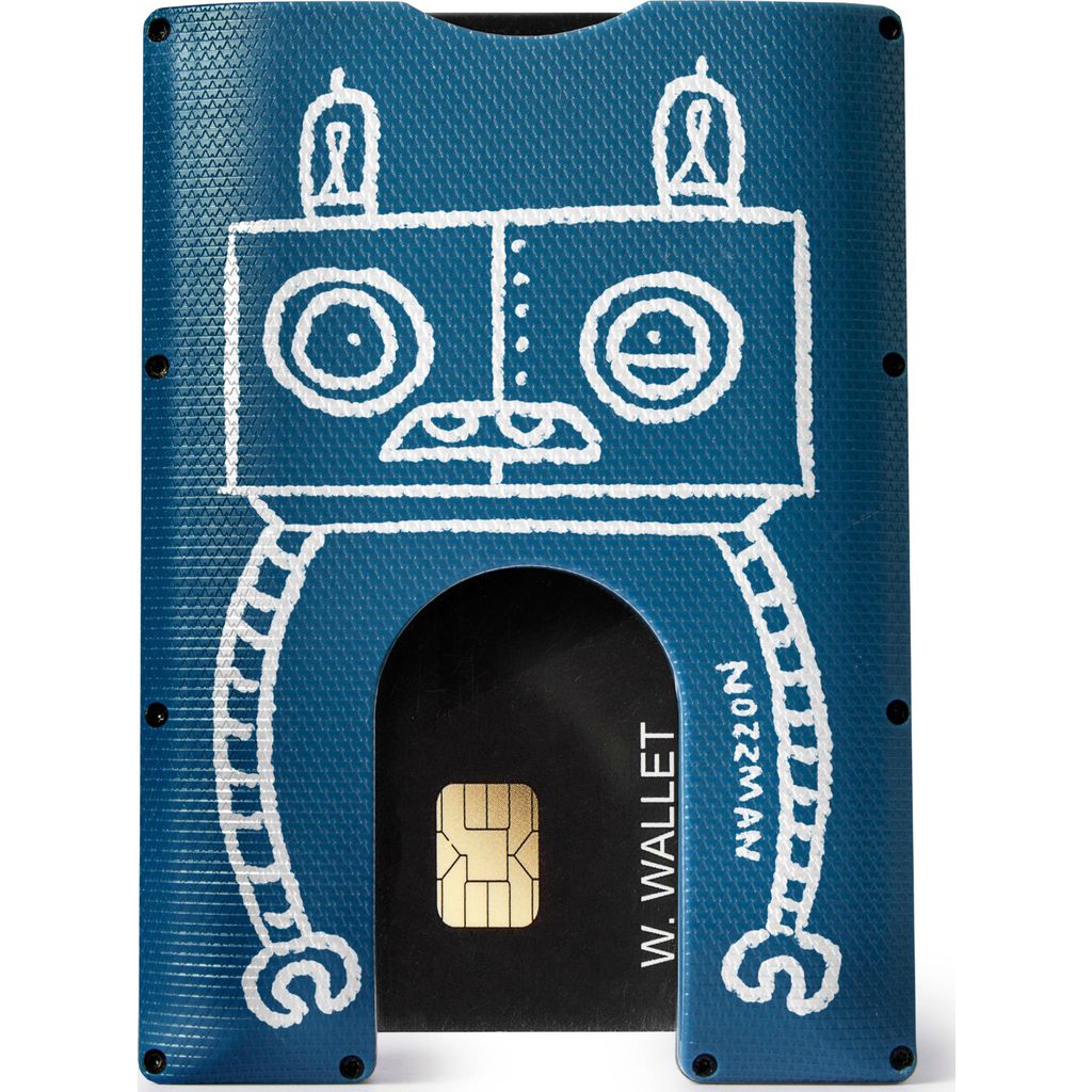 Walter Wallet Nozzman Special Edition Robot Wallet True Blue – Sportique