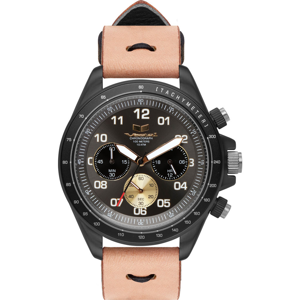 Vestal ZR-2 Makers Watch Natural/Gun/Gun ZR2HM.005.NATBK – Sportique