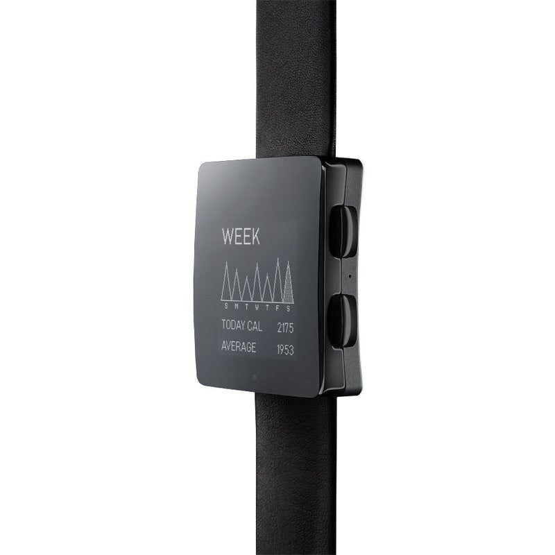 Wellograph Sapphire Activity, Fitness & Wellness Watch Black Chrome ...