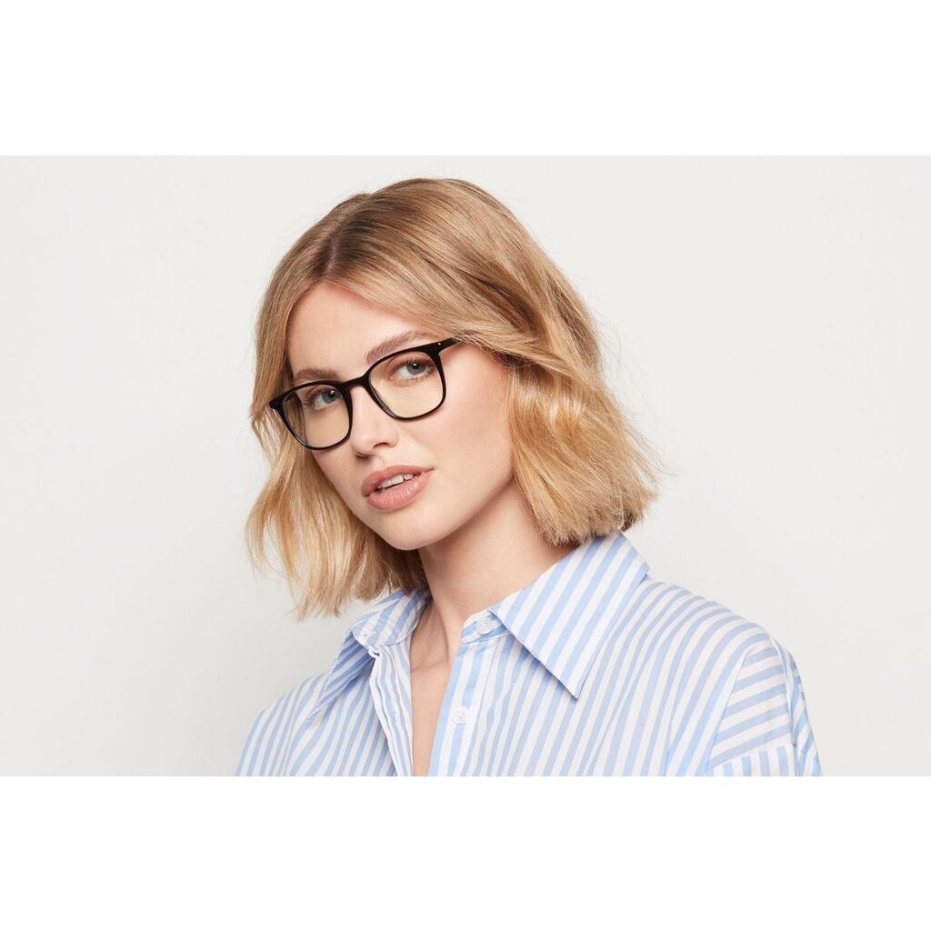Baxter Blue Clark Blue Light Glasses | Gloss Black – Sportique