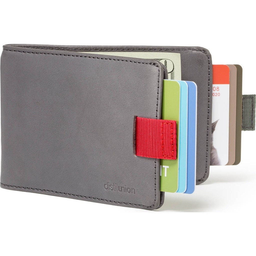 Distil Union Wally Bifold Wallet Gray WBF203 – Sportique