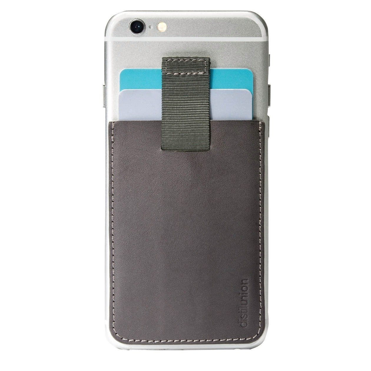 Distil Union Wally Junior Stick-on Wallet Gray WU203 – Sportique