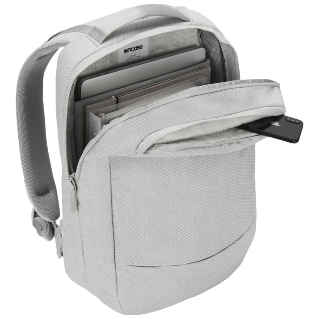 Incase City Compact Backpack w/ Dimaond Ripstop Cool Grey – Sportique