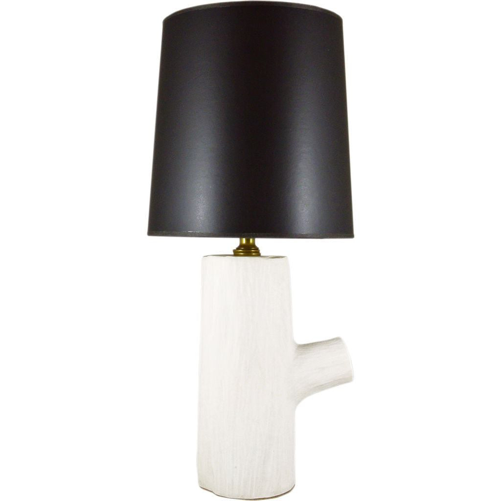 Michiko Shimada Log Lamp with Shade White/Black – Sportique