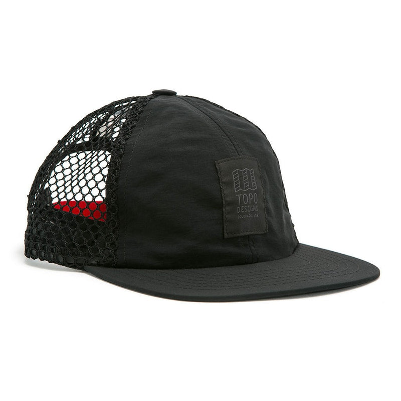 Topo Designs Nylon Mesh Back Hat Black – Sportique