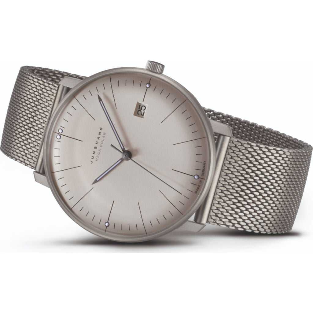 Junghans Max Bill Mega Solar | Titanium 059/2022.48 – Sportique