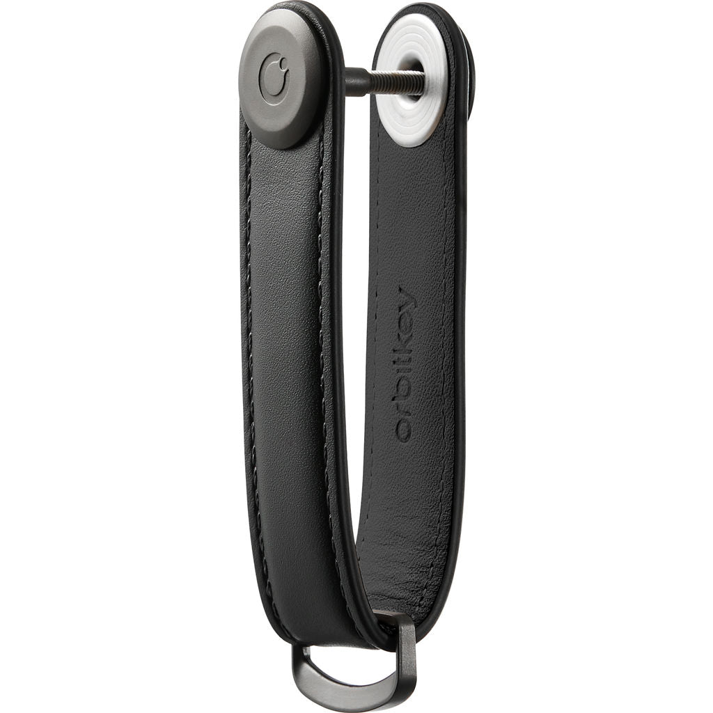Orbitkey Leather Keychain All Black – Sportique