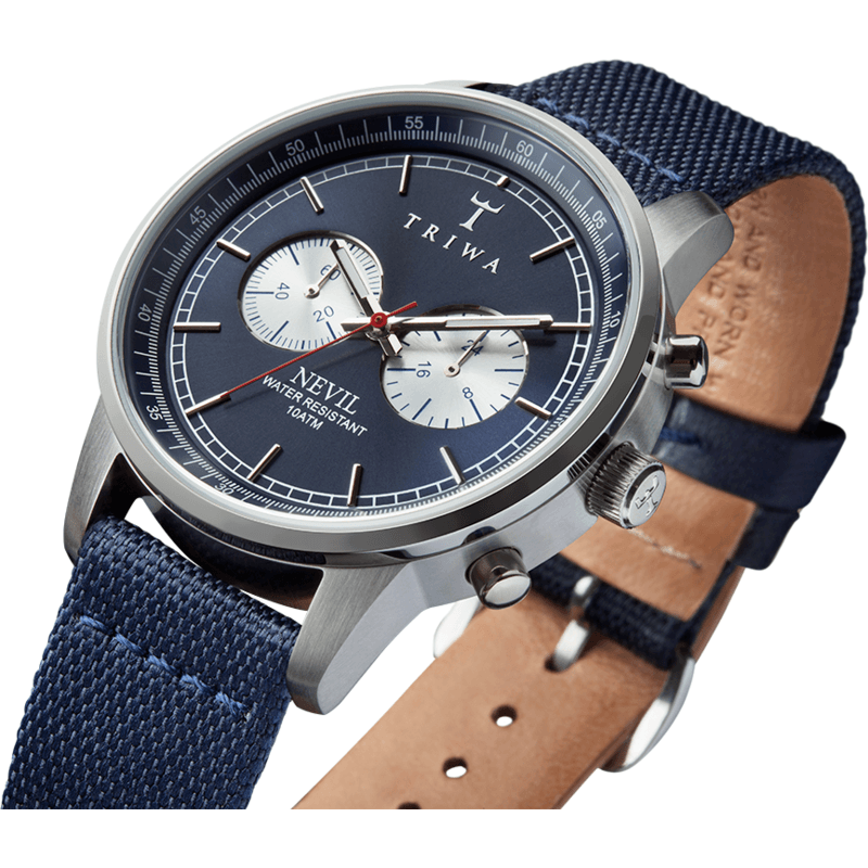 Triwa Nevil Watch Blue Steel NEST108 – Sportique