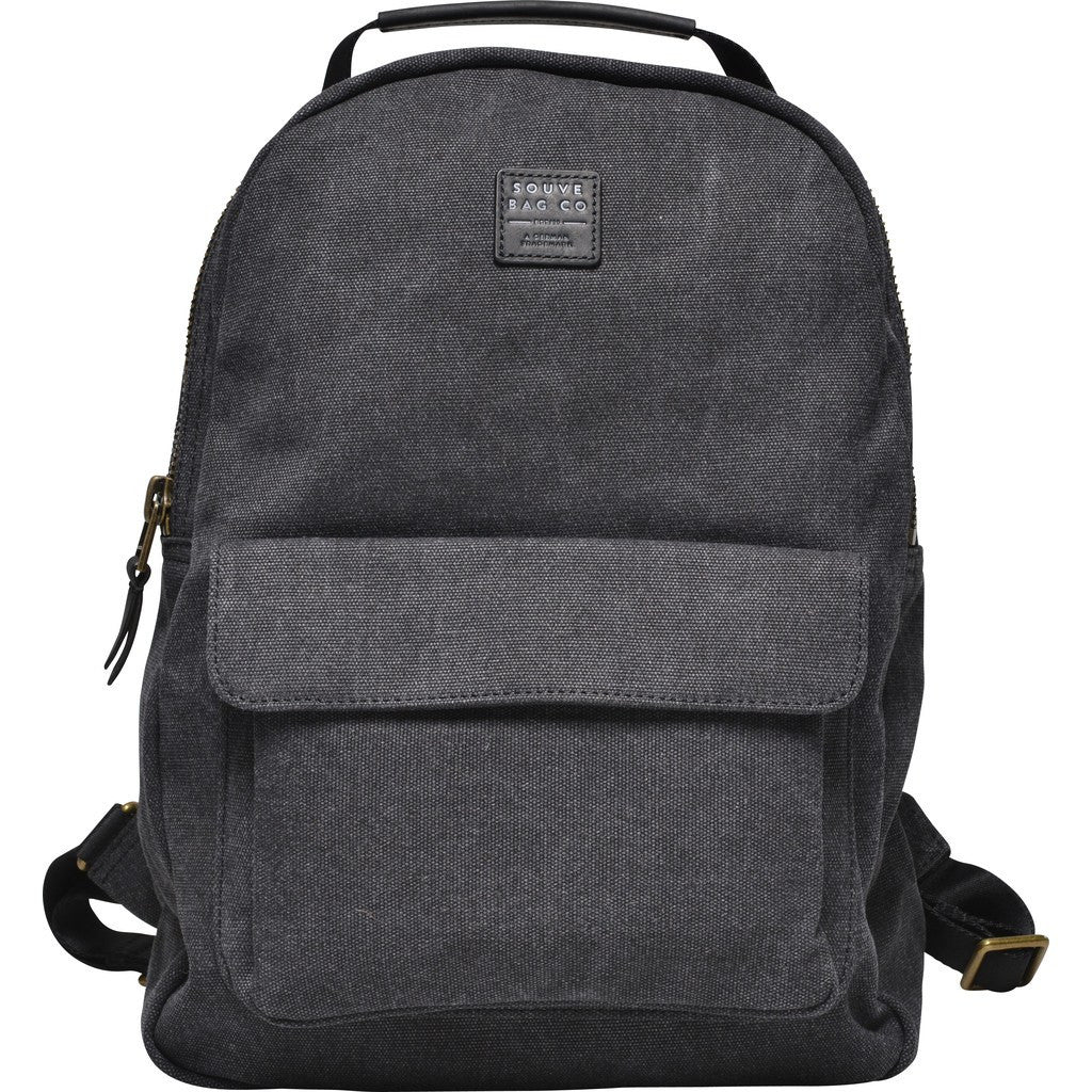 Souve Bag Co Canvas Medium Backpack Anthracite [AR00045] – Sportique