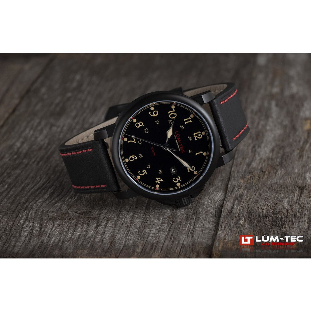 Lum-Tec RR4 Automatic Watch Leather Strap – Sportique