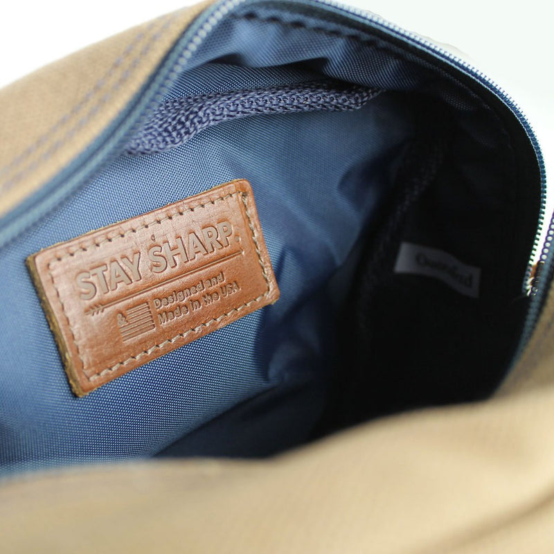 Owen & Fred Stay Sharp Shaving Kit Bag Brown – Sportique