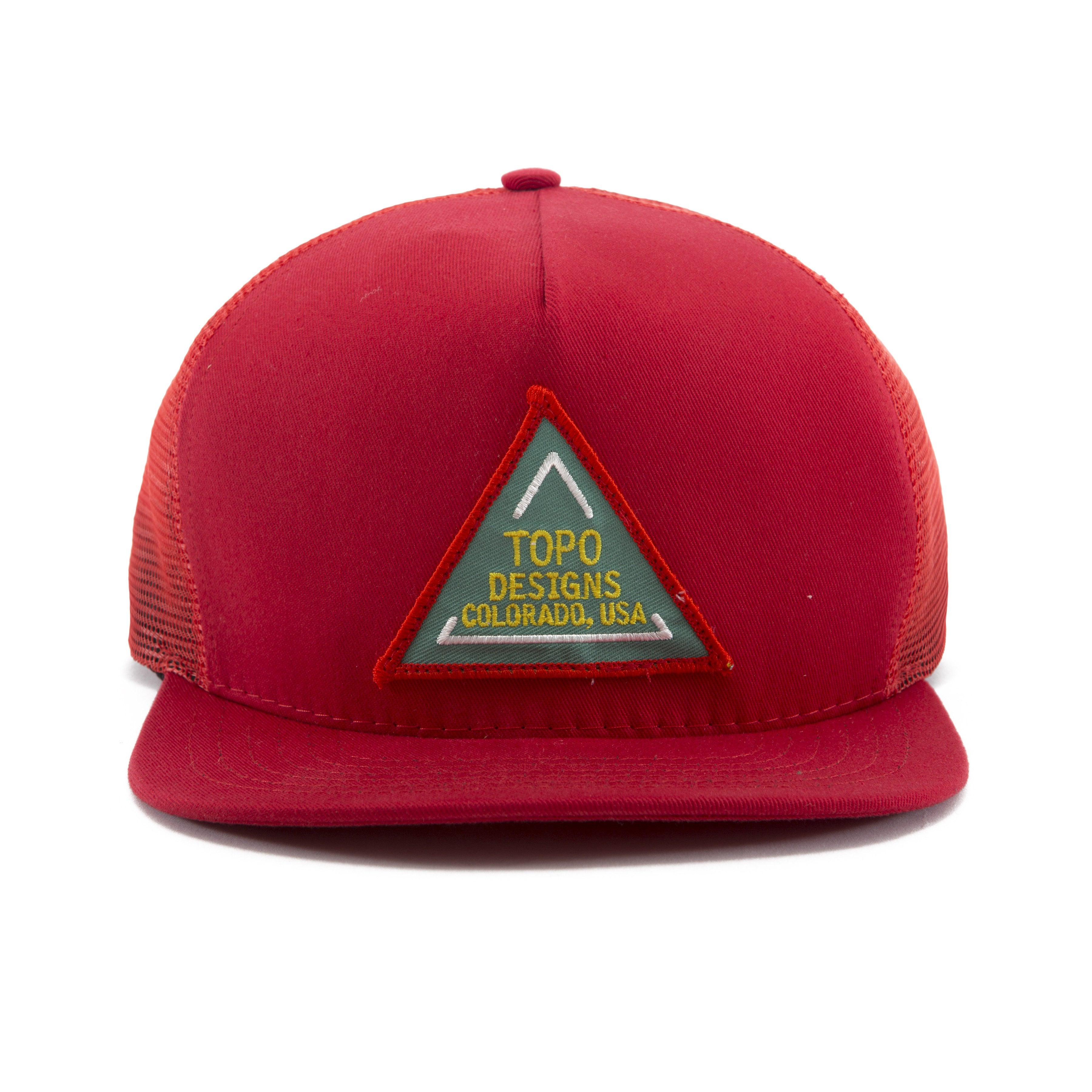 Topo Designs Road Sign Hat Red – Sportique