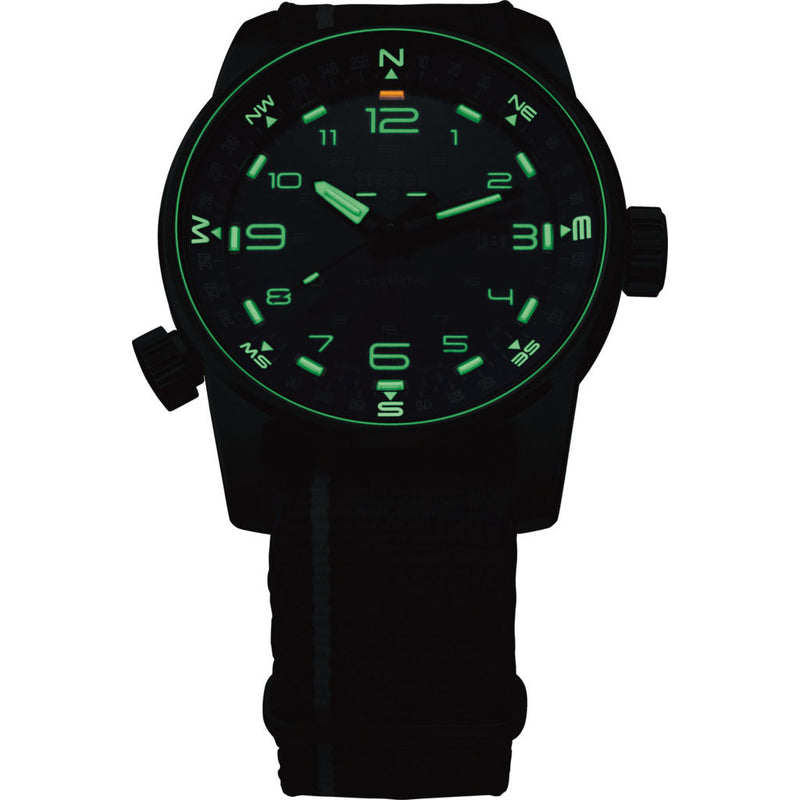traser H3 Black/Gray P68 Pathfinder Automatic Watch | Textile Strap ...