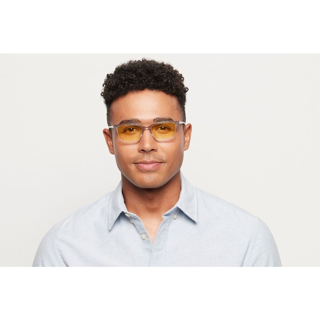 Baxter Blue Wells Sleep Blue Light Glasses | Crystal – Sportique